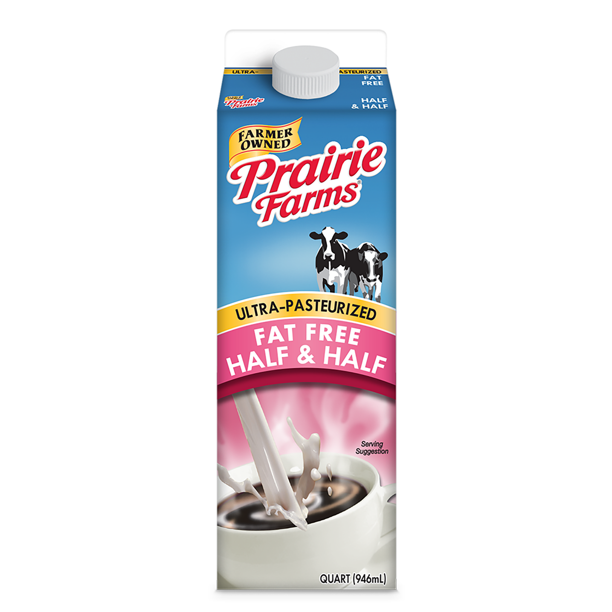 Fat Free Half & Half, UHT - Prairie Farms Dairy, Inc.