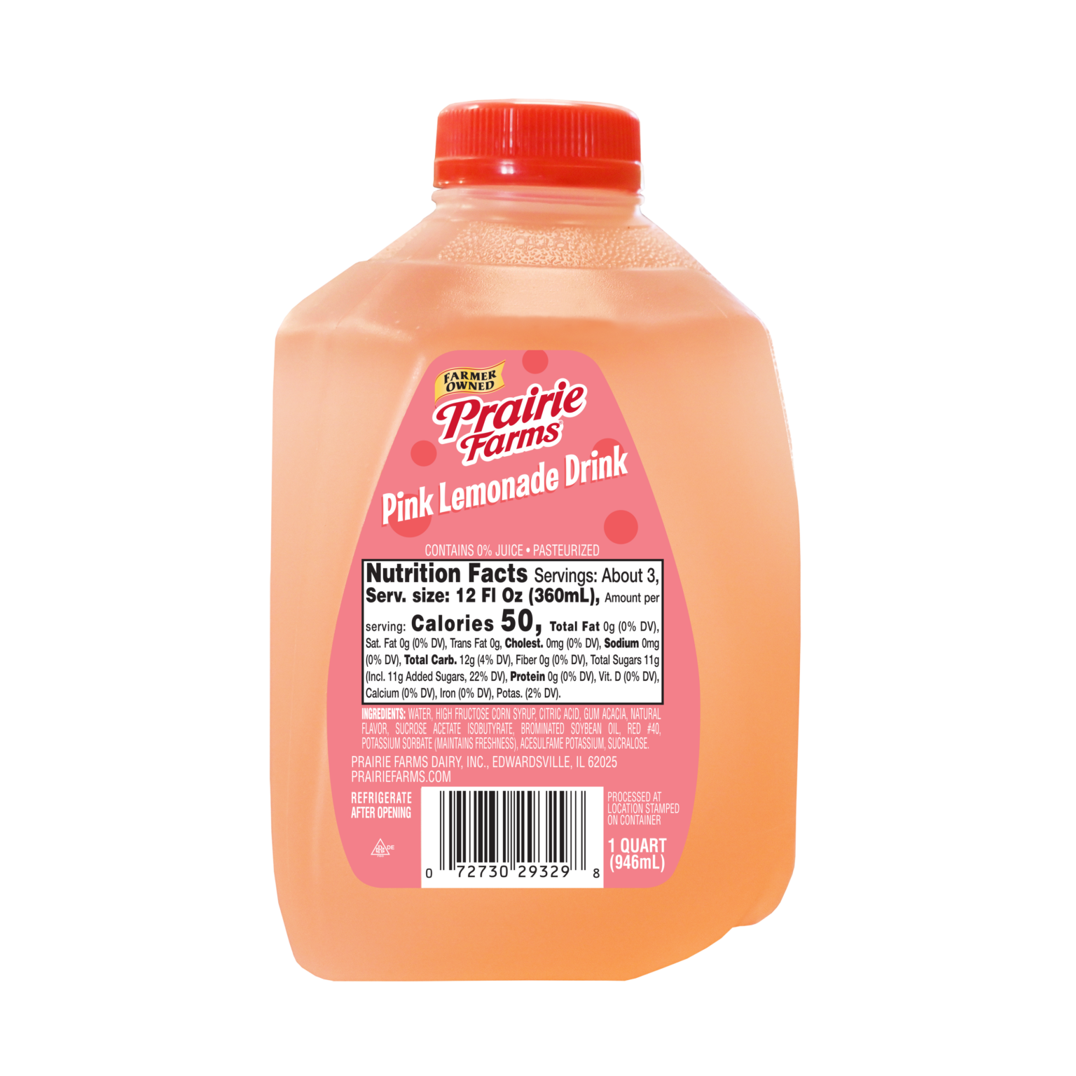 Pink Lemonade Drink - Prairie Farms Dairy, Inc.