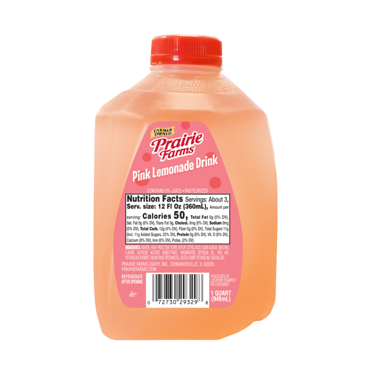 Pink Lemonade Drink - Prairie Farms Dairy, Inc.