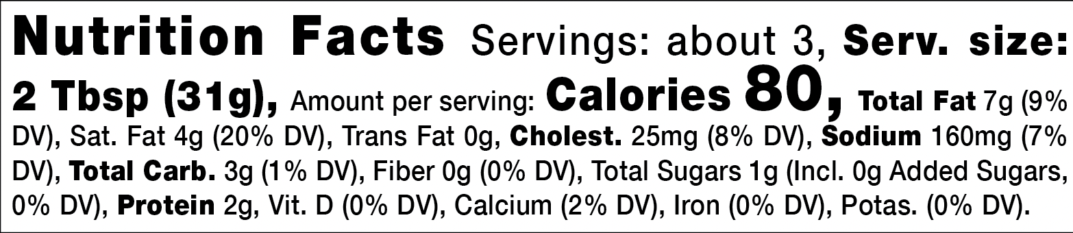 Onion & Chive Cream Cheese Cup, 3.5oz - Prairie Farms Dairy, Inc.