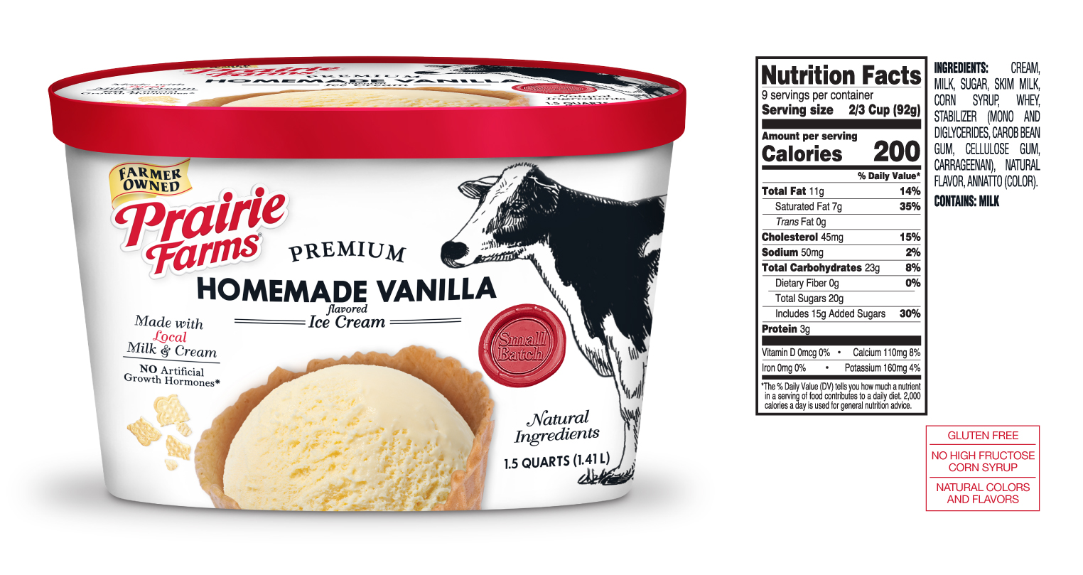 Small Batch Ice Cream Prairie Farms Dairy Inc