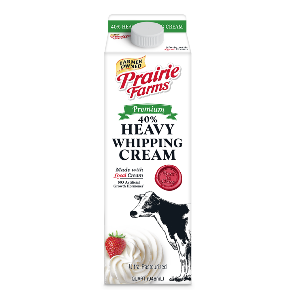 Heavy Whipping Cream, 40%, UHT - Prairie Farms Dairy, Inc.