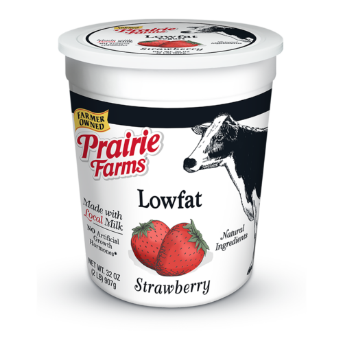 Lowfat Strawberry Yogurt - Prairie Farms Dairy, Inc.