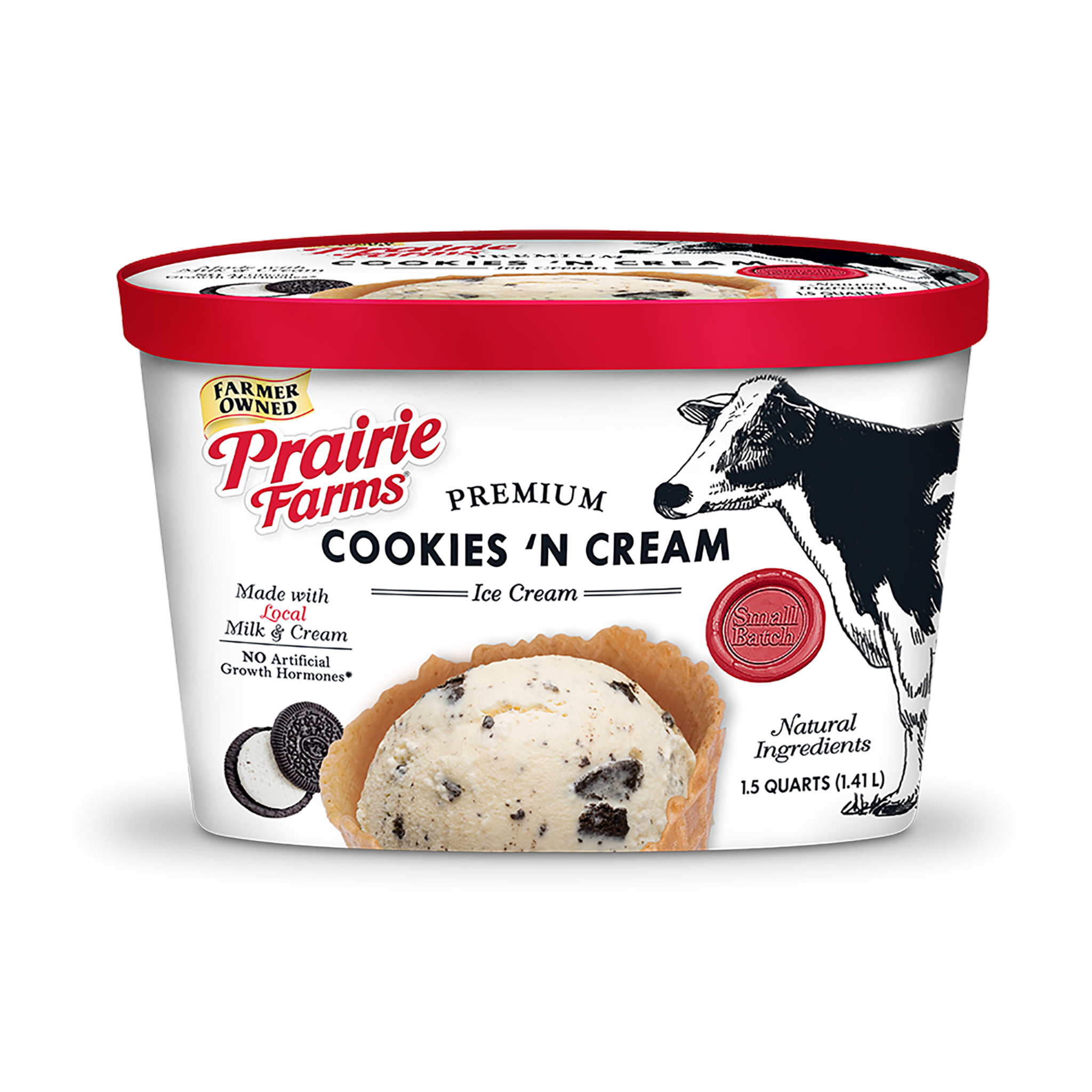 Cookies 'N Cream Ice Cream - Prairie Farms Dairy, Inc.