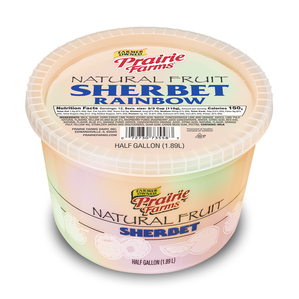 Rainbow Sherbet - Prairie Farms Dairy, Inc.