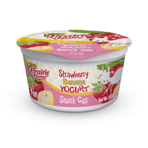 Strawberry Banana Fat Free Yogurt - Prairie Farms Dairy, Inc.