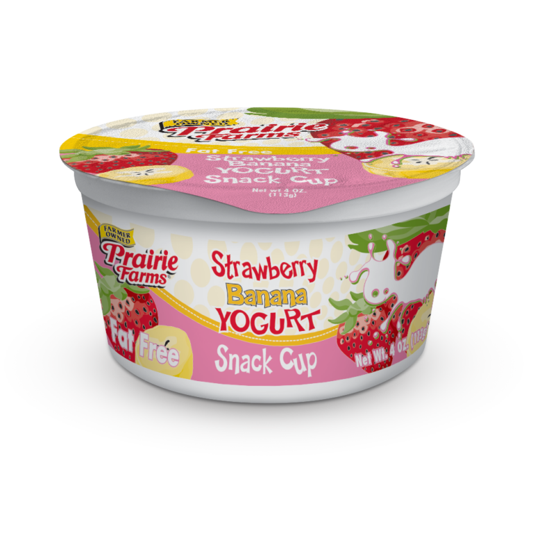 Strawberry Banana Fat Free Yogurt - Prairie Farms Dairy, Inc.