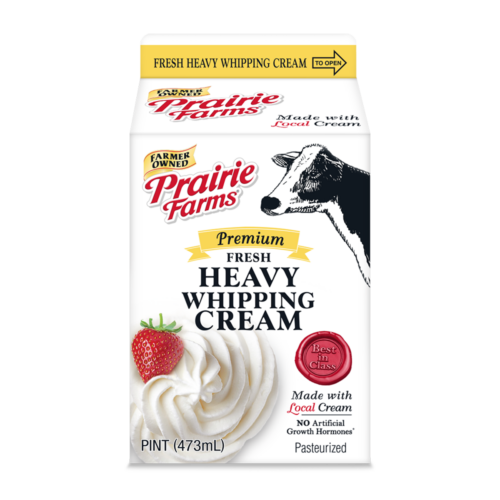 Heavy Whipping Cream, 40% - Prairie Farms Dairy, Inc.