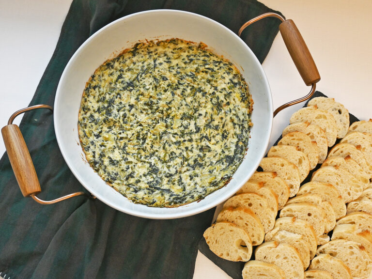 Spinach Artichoke Dip with Ghost Chips - Prairie Farms Dairy, Inc.