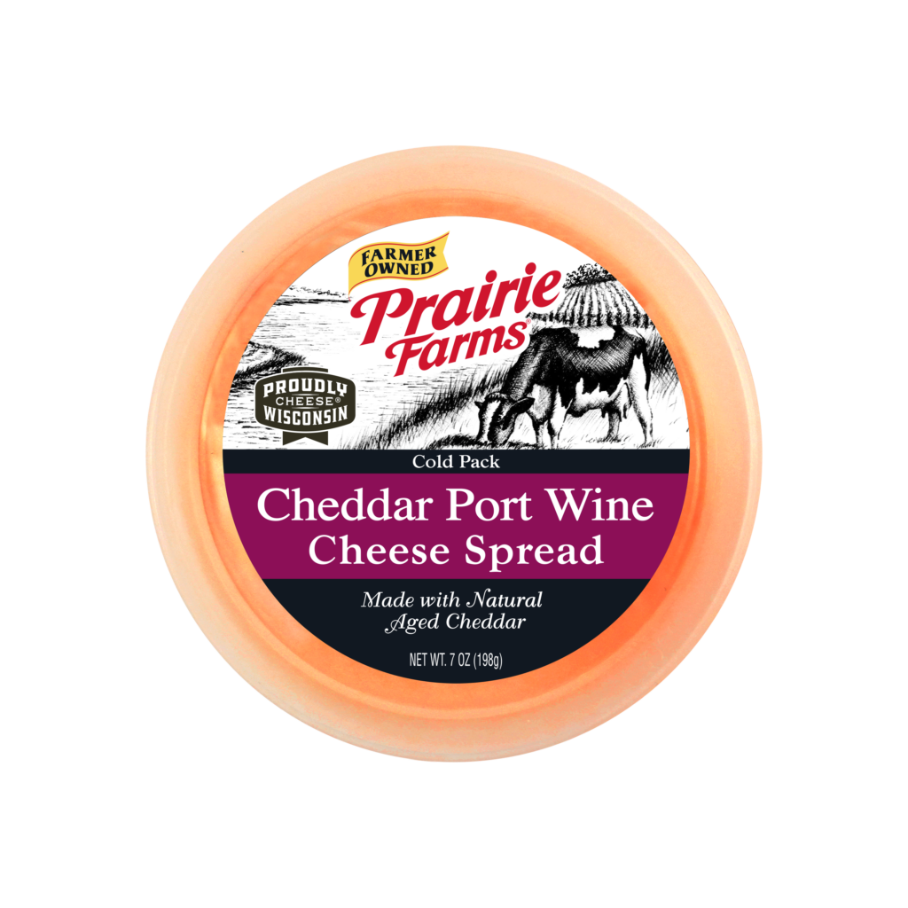 Cheddar Port Wine Cheese Spread - Prairie Farms Dairy, Inc.