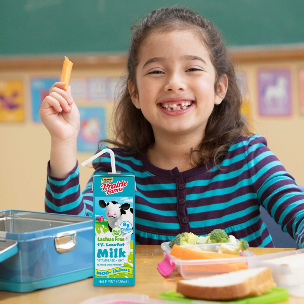 1% Lactose Free Milk, Shelf Stable - Prairie Farms Dairy, Inc.