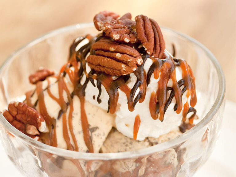 Butter Pecan Turtle Sundae - Prairie Farms Dairy, Inc.