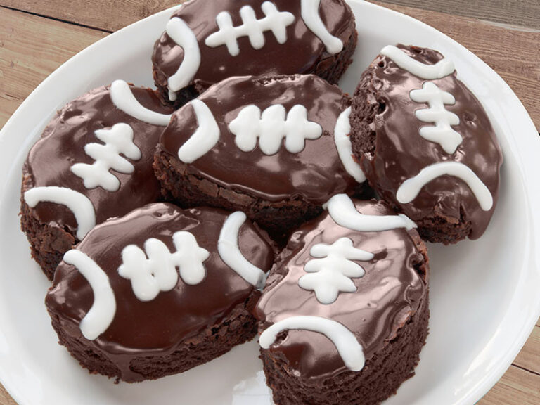 Fudge Football Brownies - Prairie Farms Dairy, Inc.