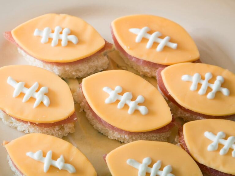 Mini Football Sandwich Bites - Prairie Farms Dairy, Inc.