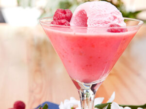 Raspberry Sherbet Rosé Float - Prairie Farms Dairy, Inc.