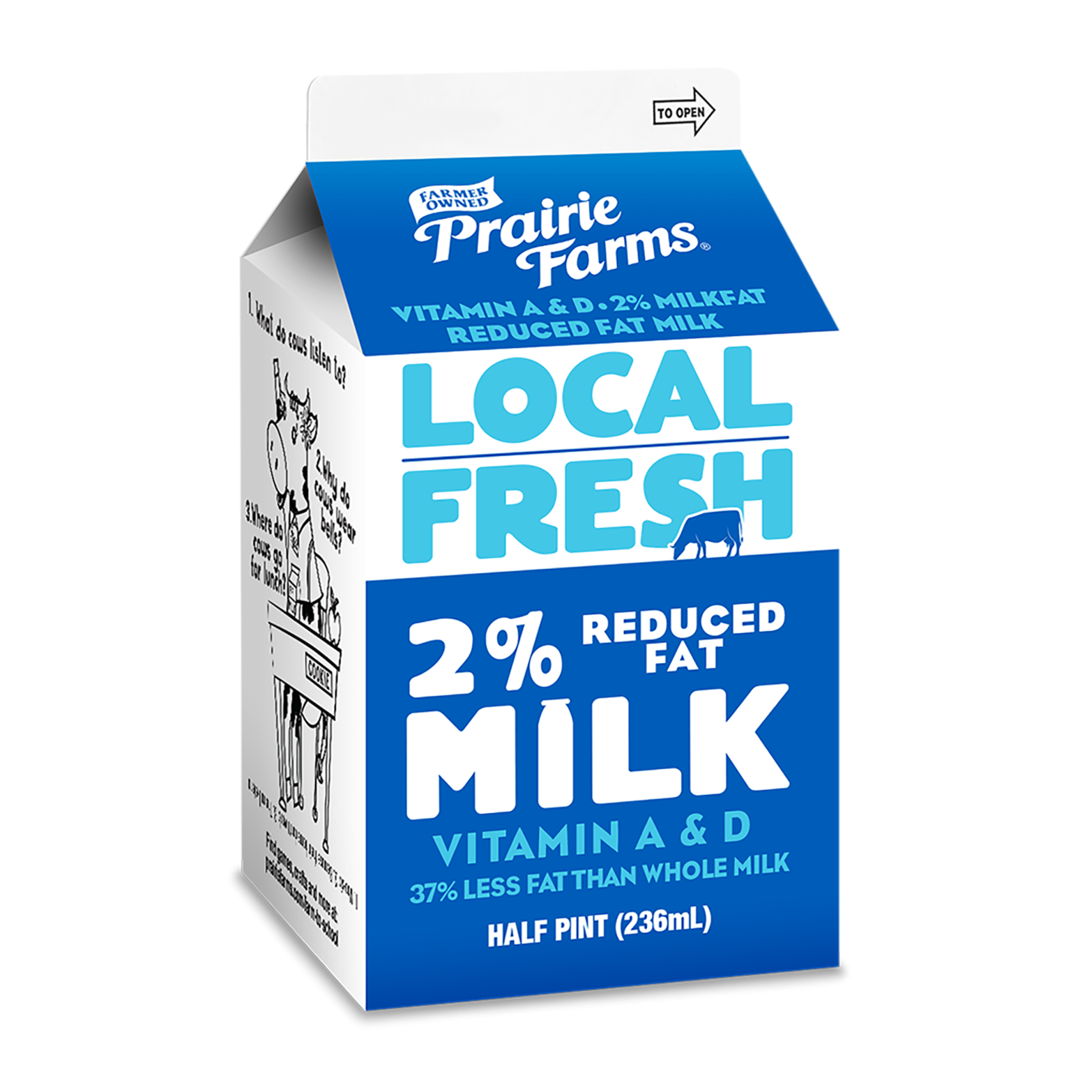 2% Reduced Fat Milk - Prairie Farms Dairy, Inc.